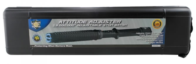 Attitude Adjuster Extendable Stun Baton | TBOTECH Self Defense
