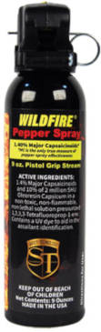 Wildfire Defensive Spray - 9 Ounce Size Sprays 20 Feet - Multiple Blasts