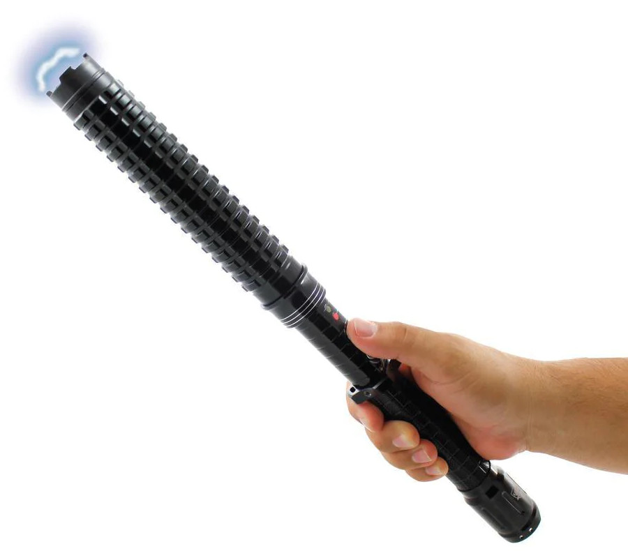 Expandable Stun Baton - 30M Volt Defense | TBOTECH