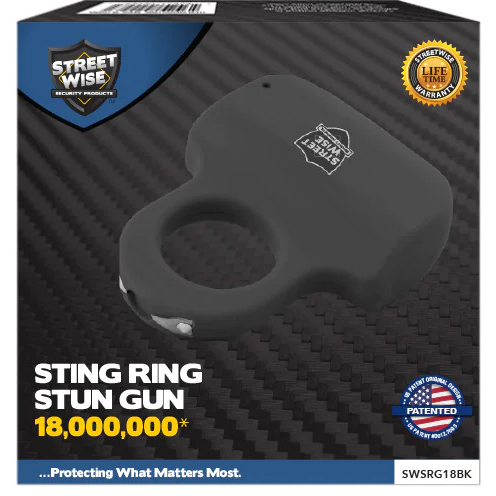 Stun Ring – Sting Ring Stun Gun for Self-Defense | TBOTECH