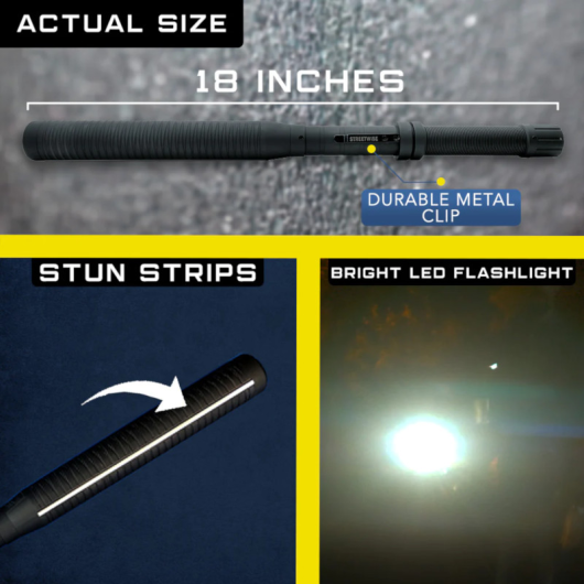 Taser Rod - 7M Volt Lightning Rod from Streetwise | TBOTECH