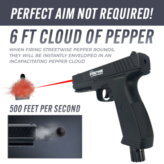 Streetwise Pepperball Gun – Non-Lethal Defense | TBOTECH