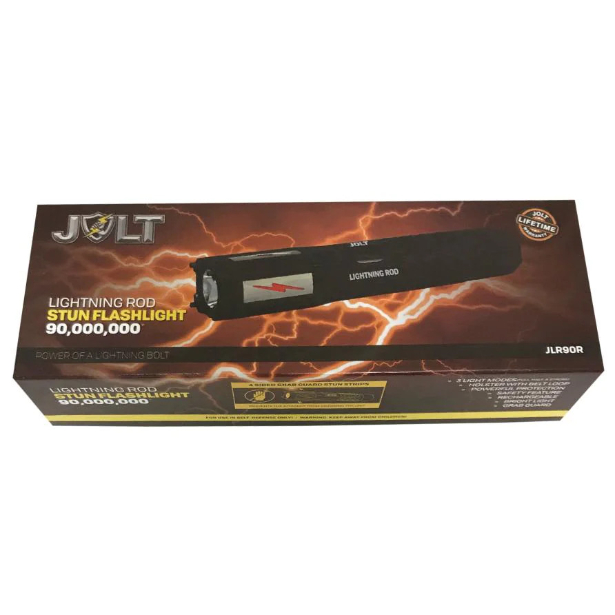 Stun Rod Lightning Flashlight: Ultimate Self-Defense Tool | TBOTECH