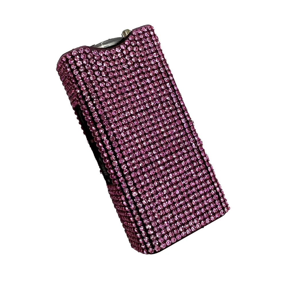 Streetwise RhineStun Keychain Stun Gun - Stylish Self-Defense for Women